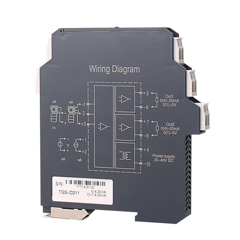 4 20ma Input Output Signal Isolation Module Analog Signal Transmitter